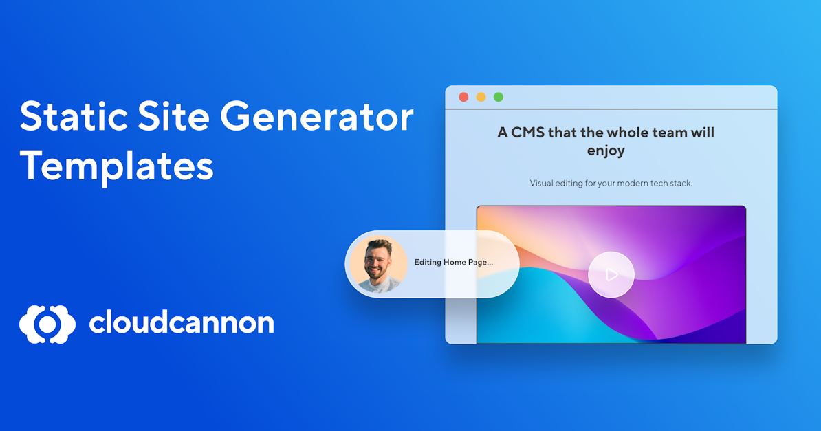 Static Web Page Template